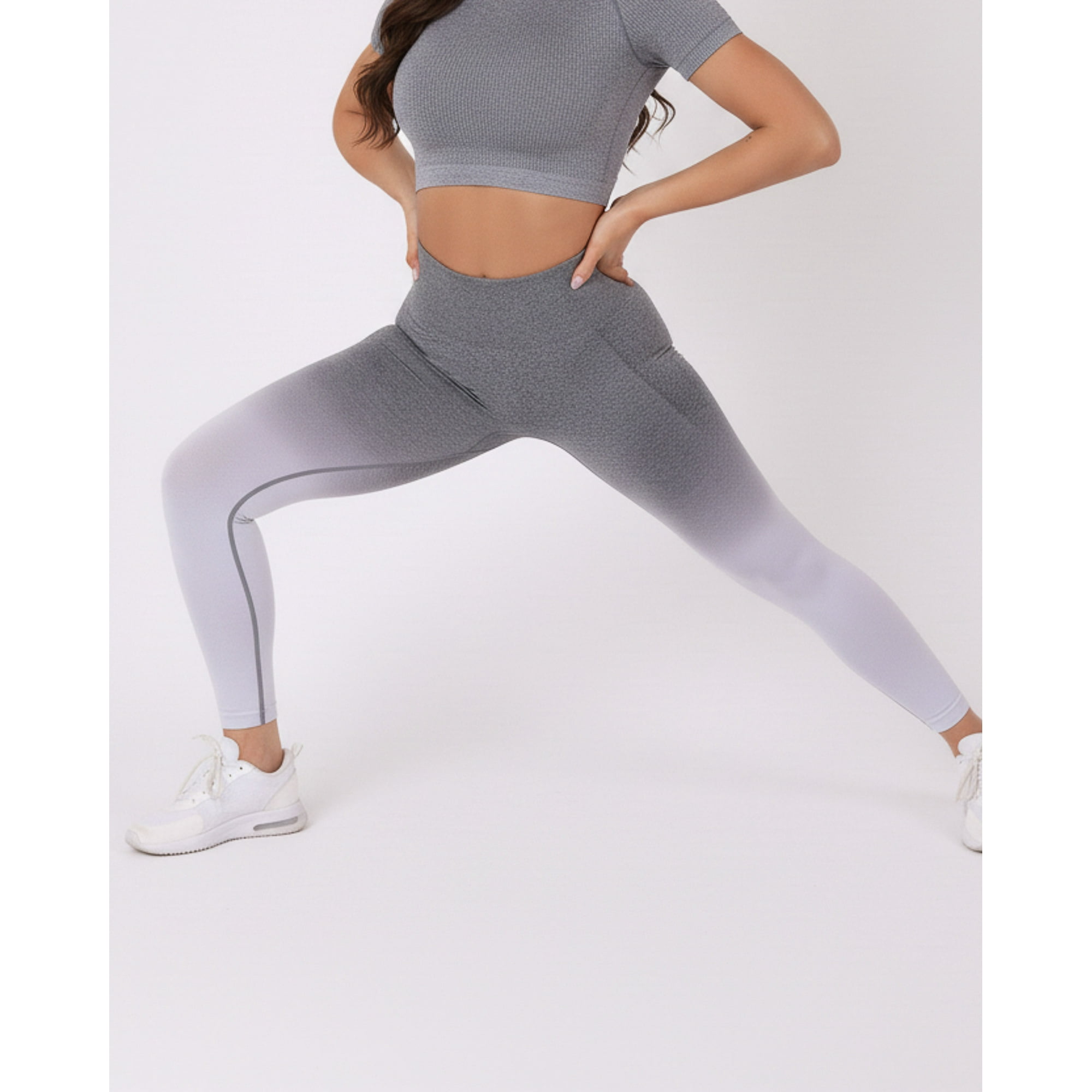 Calza Push Up Deportiva Bicolor Mujer Levanta Glúteo | Lider
