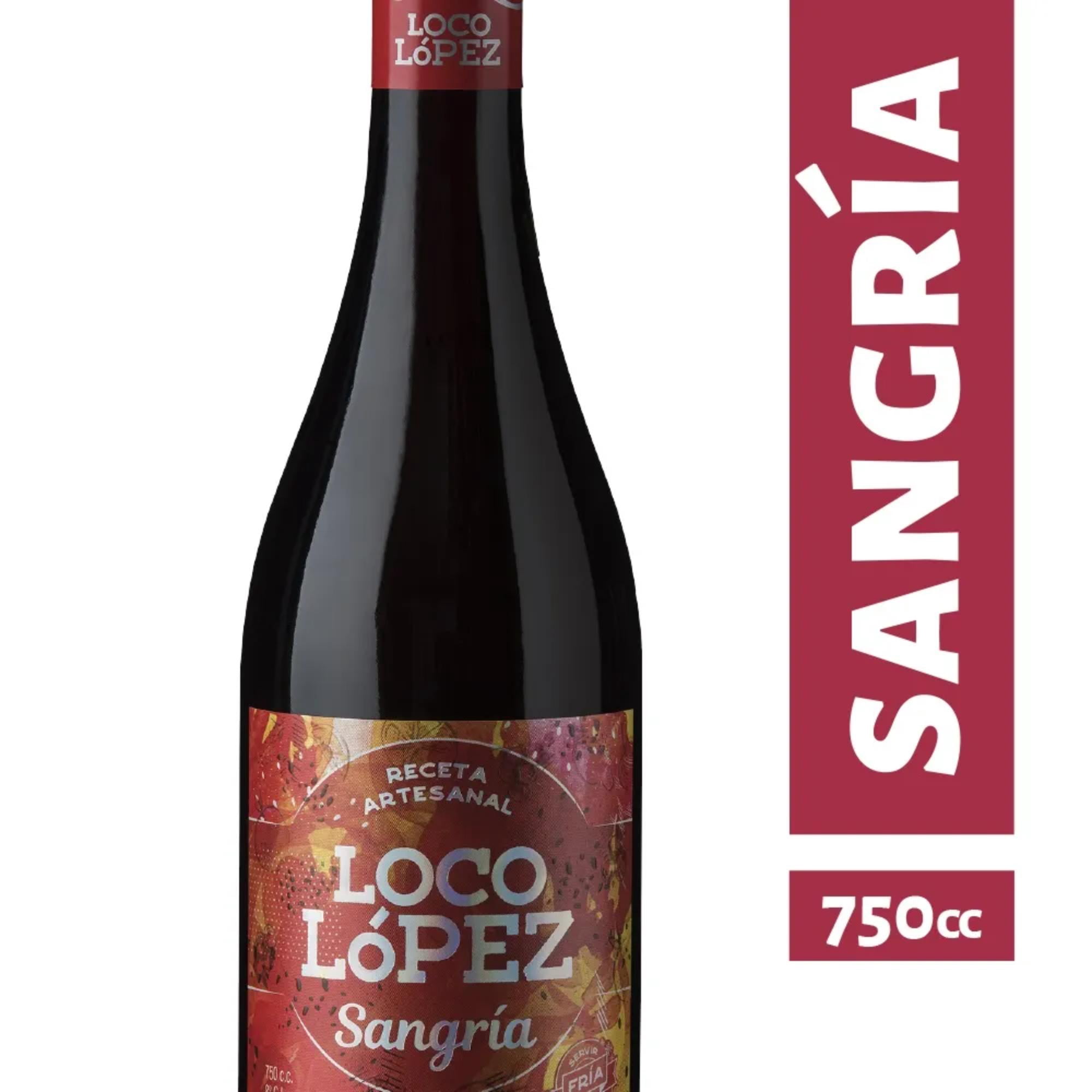 Loco López Sangría Botella 750 cc. | Lider