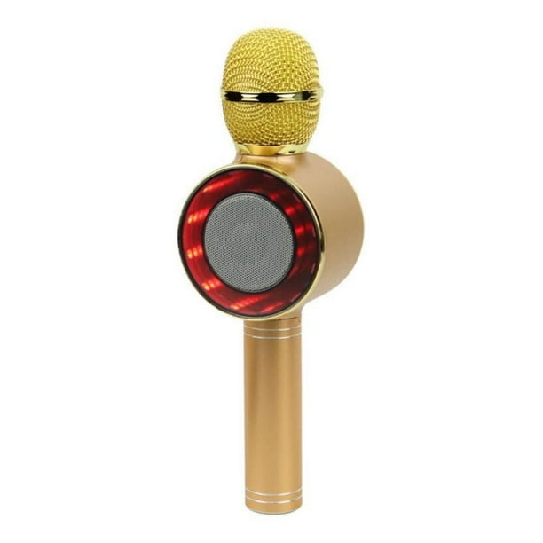 Microfono Karaoke Bluetooth Con Parlante Inalambrico | Lider