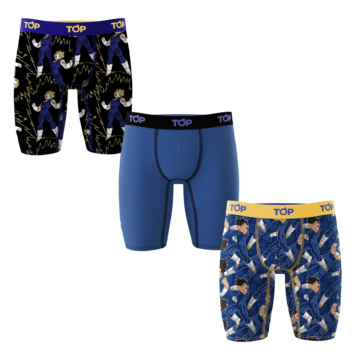 Bóxer Largo Algodón Pack 3 Dragon Ball Z C2 Talla Xl | Lider