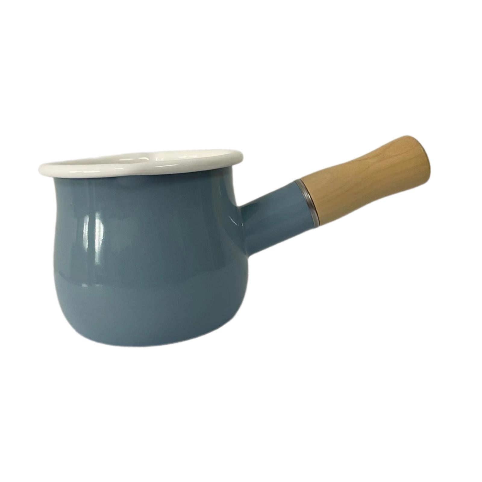 Mini Cacerola Para Salsa De 17 Oz Con Mango De Madera Para Calentar ...