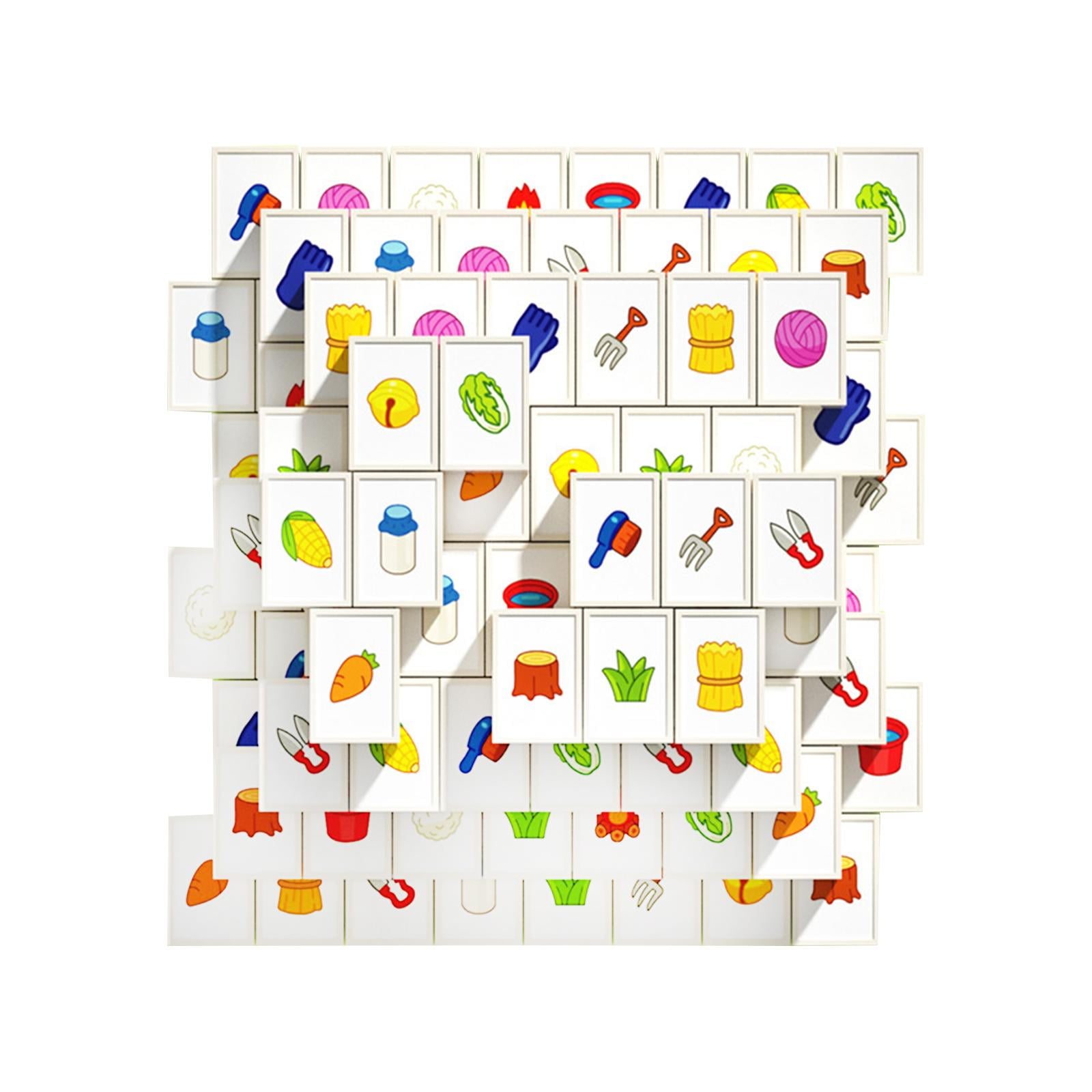 Mini Mahjong Set Juego De Memoria Para Niños Pequeños De Habilidad ...