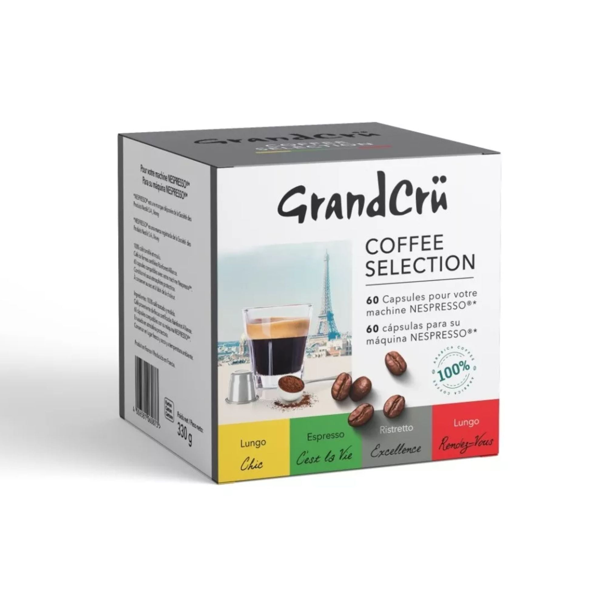 Grand Cru Café Selección Box 60 cápsulas Nespresso | Lider