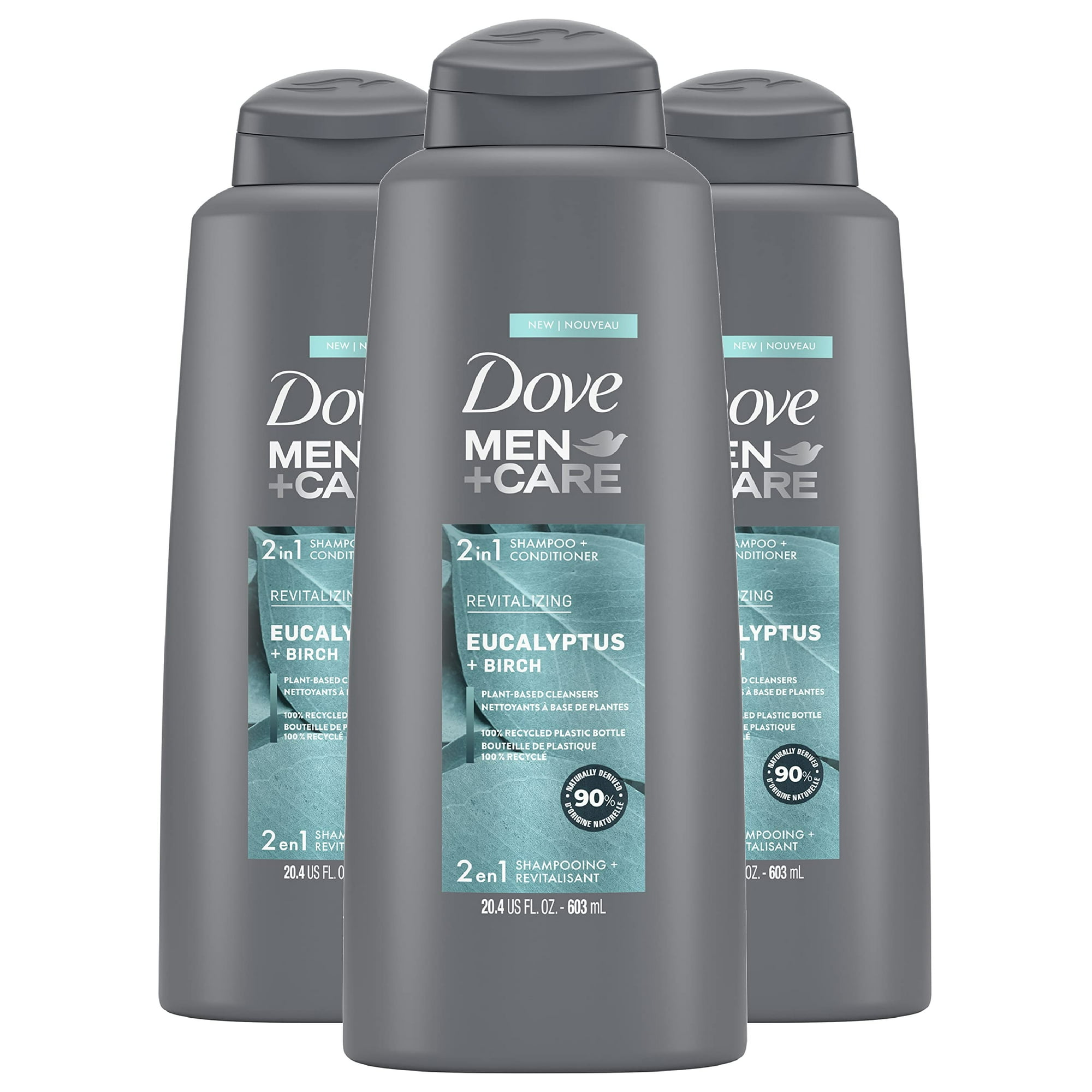 Champú acondicionador 2 en 1 DOVE MEN + CARE Eucalyptus + Birch | Lider