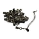 12 conjunto corchete de langosta cadena extensor 5mm engaste tubo ...