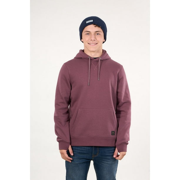 Poleron Franela Classic Canguro Burdeo Wi7398 | Lider