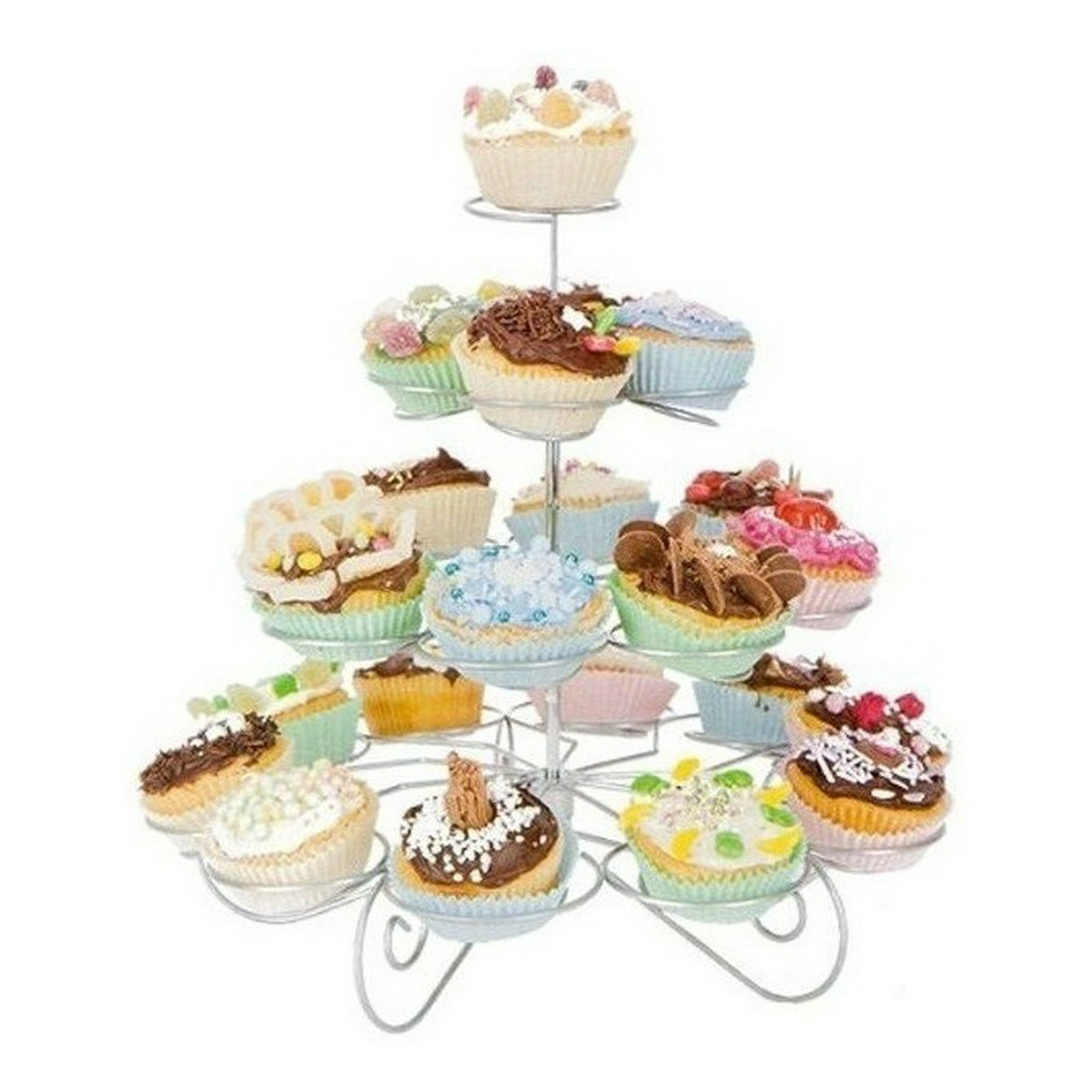 Porta Cupcakes Porta Cupcake Torre Porta Cupcake 23piezas | Lider