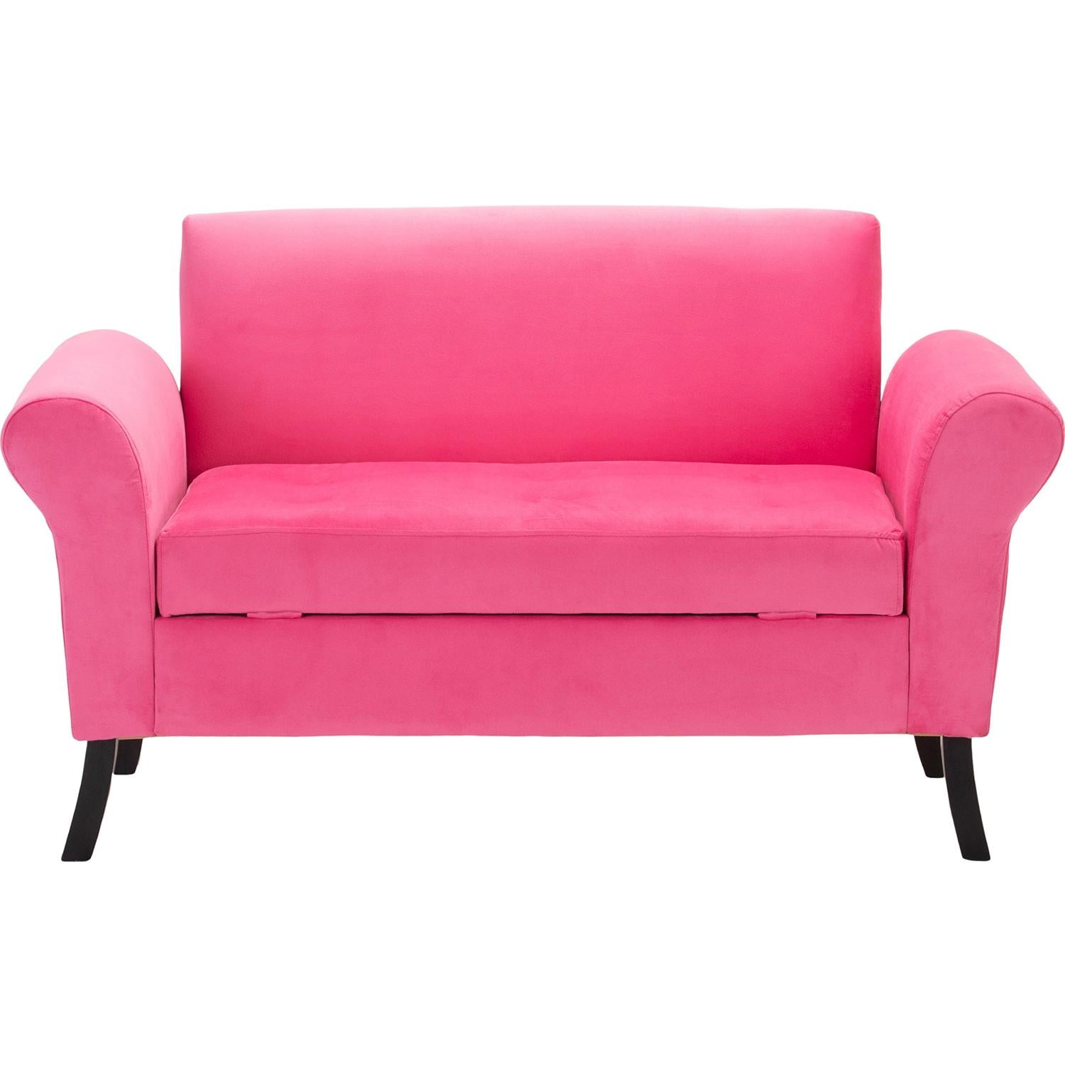 Banqueta Baul + Respaldo Lua 2C Felpa 20 Fucsia | Lider