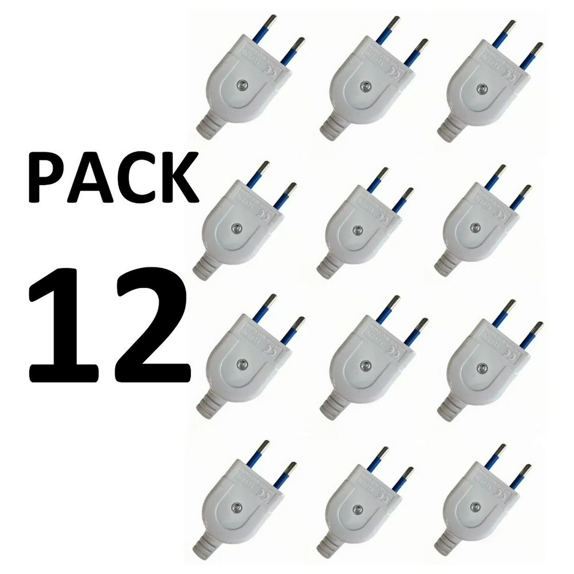 Pack 12 Enchufe Convertible Macho 2p+t | Lider
