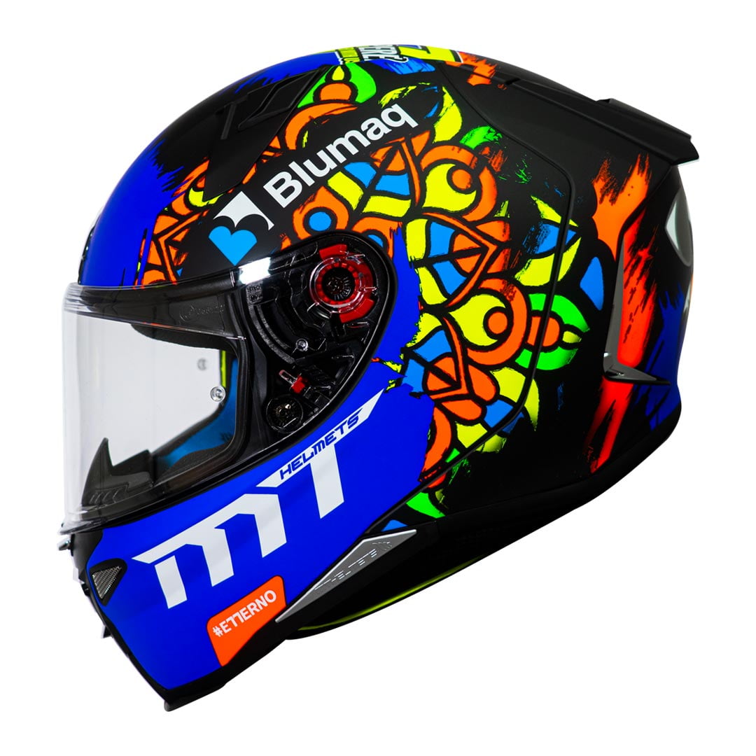 Casco Ff110 Revenge 2 Moto 3 A1 Negro Mate | Lider