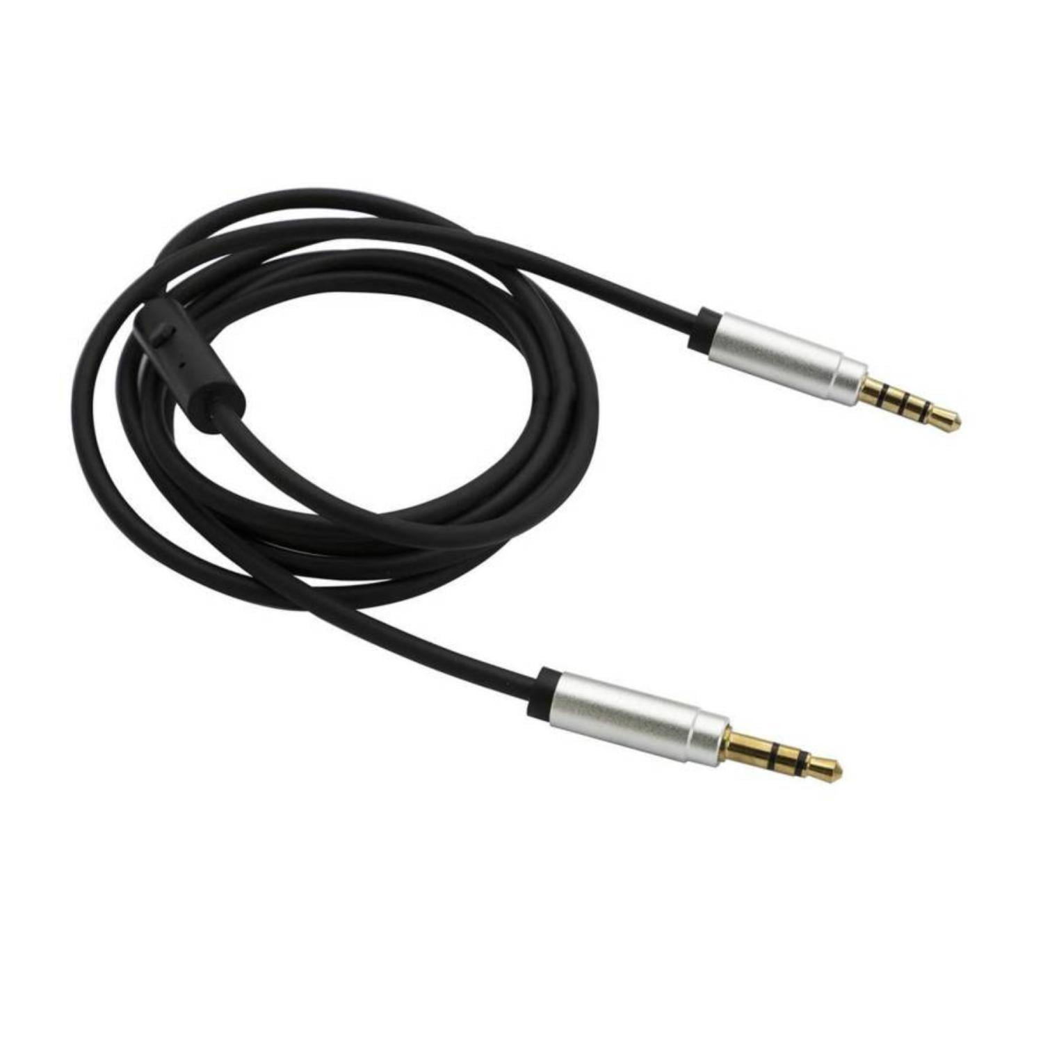 Cable Auxiliar De Audio Con Microfono Jack 3.5 A Jack 3.5 Philco | Lider