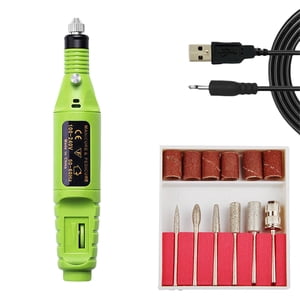 Magideal - Kit De Taladro De Uñas Eléctrico, Pulidor De