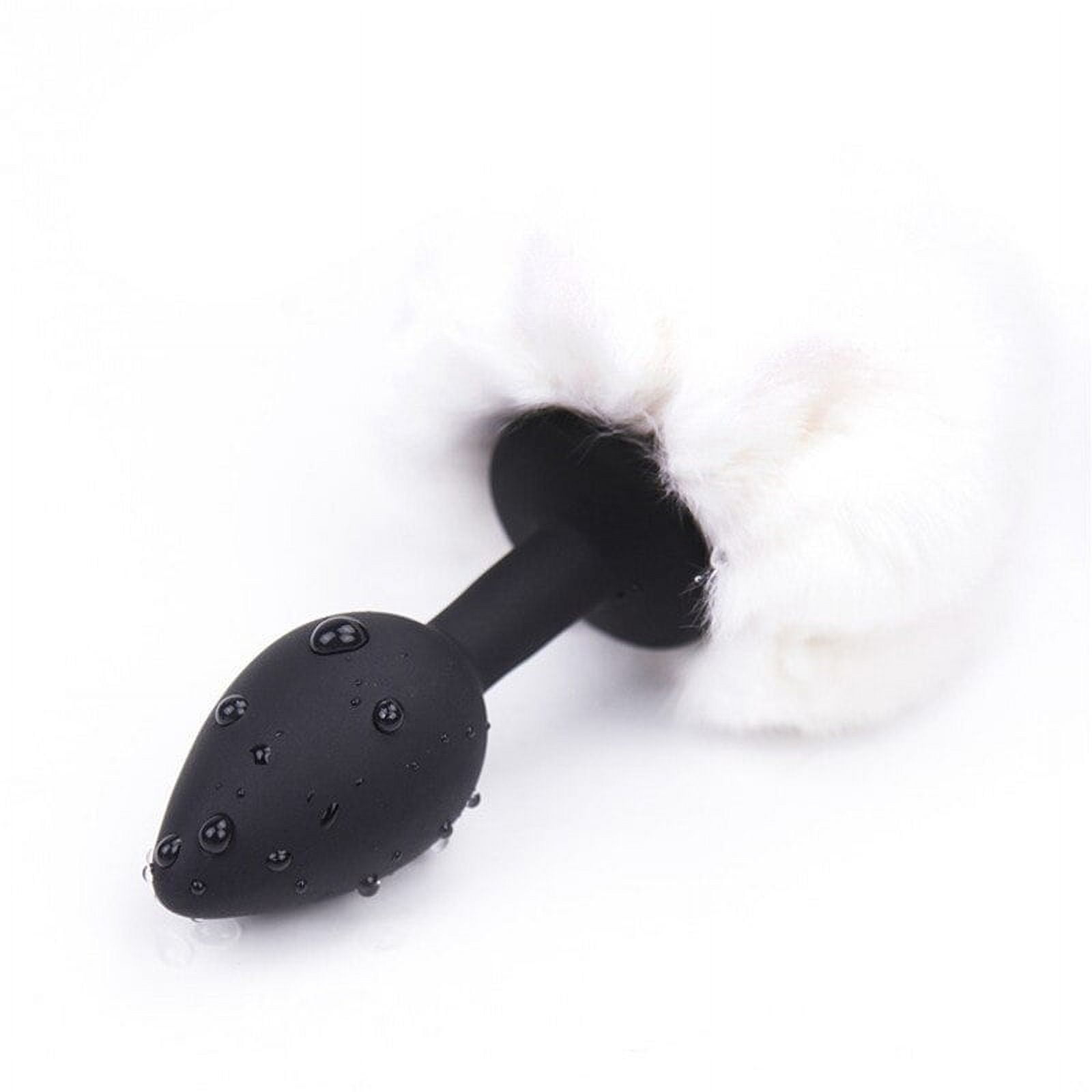Sex Toys for Woman Cosplay Fox Mask Tail Anal Plug Metal Anus Butt Plug ...