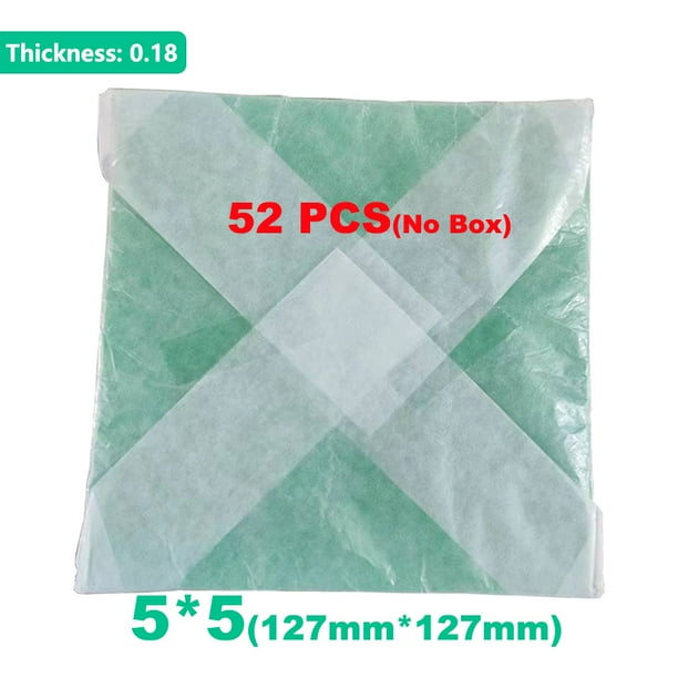36/52Pcs Dental Rubber Dam Natural Latex Rubber Barrier Dams Green Dark ...
