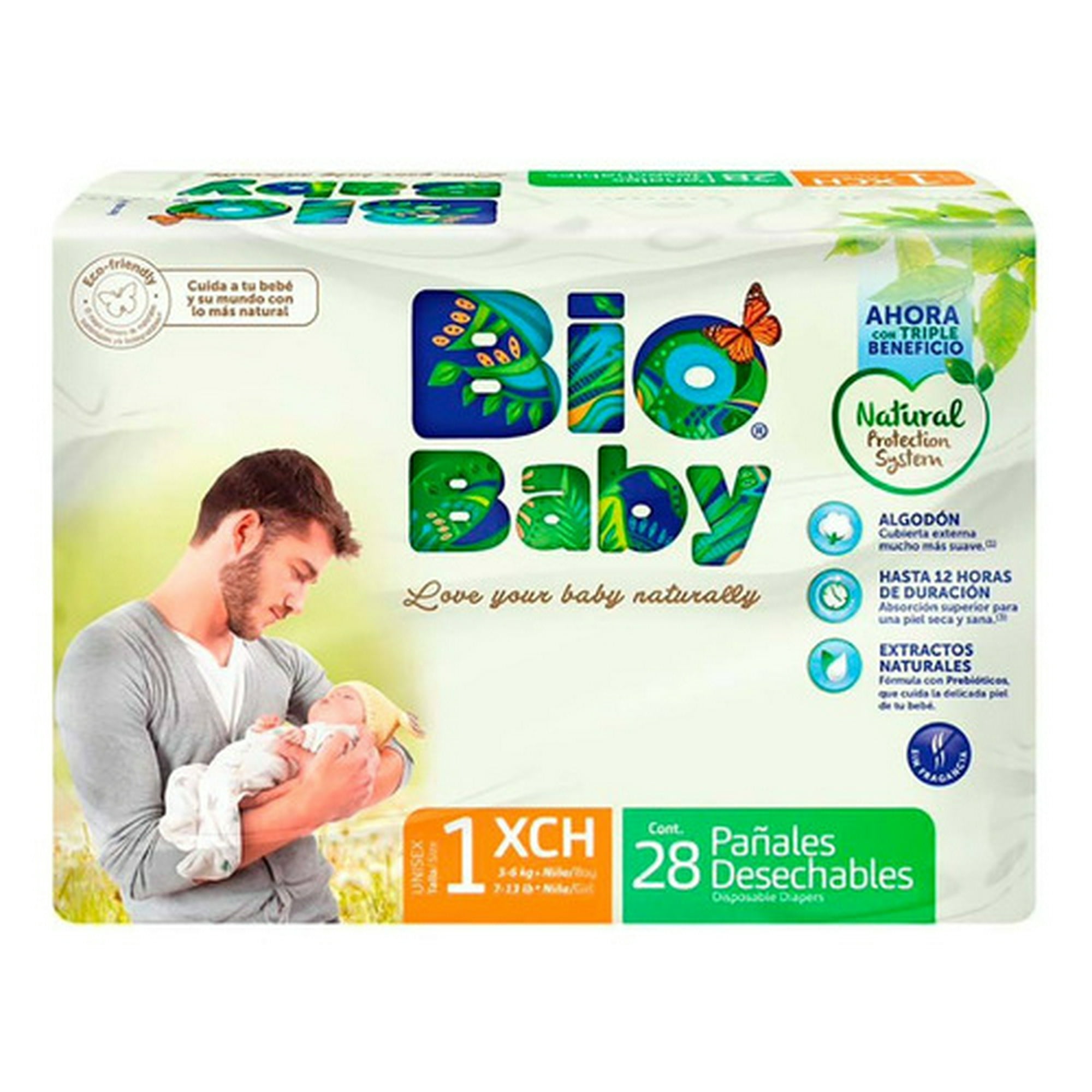 Pañal Bio Baby T1 28 Piezas | Lider