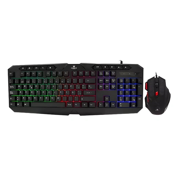 Kit 2 en 1 Monster Initiation K4124, Mouse + Teclado (Es) | Lider