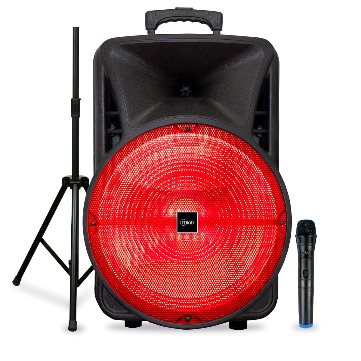 MICROLAB KARAOKE 15 HEAVY BASS MIC INAL CON ATRIL | Lider