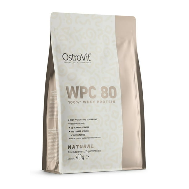 Proteína Whey WPC80 (700 gr) Sin Sabor | Lider
