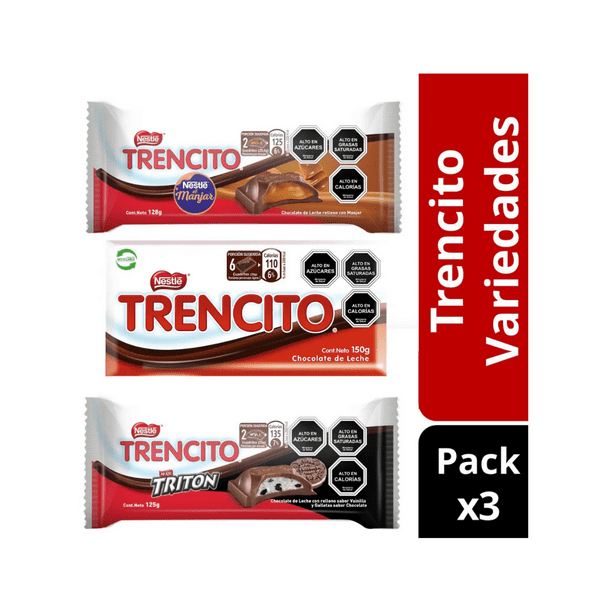 Pack chocolates Trencito variedades | Lider