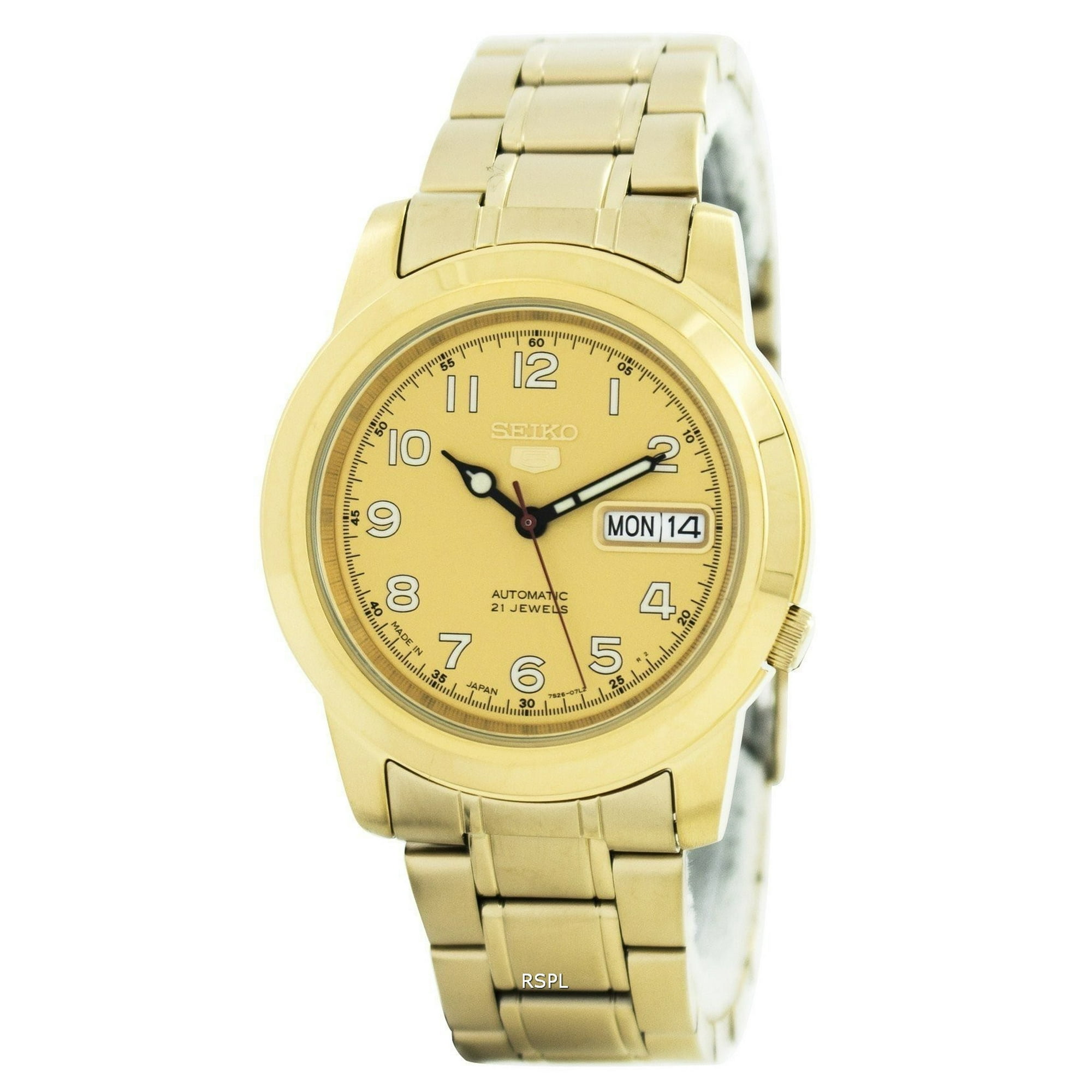 Reloj Seiko 5 Automatic 21 Jewels Japan Made SNKK38 SNKK38J1 SNKK38J ...