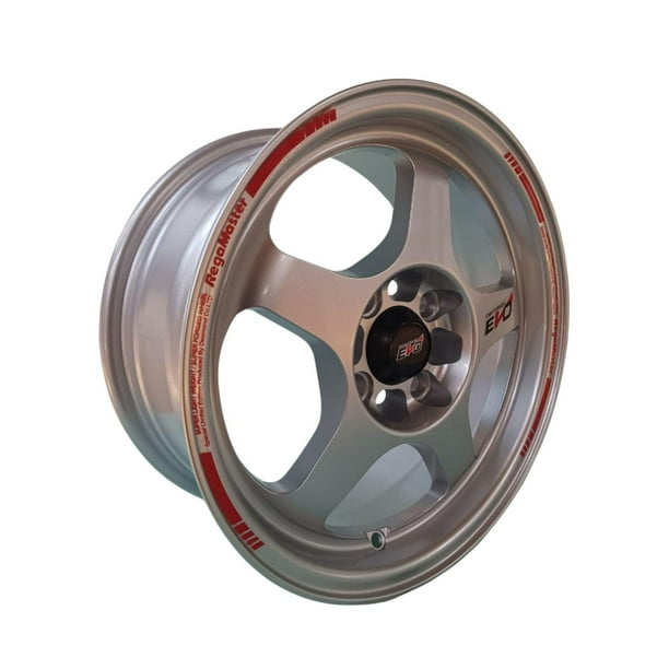 Juego de Llantas 14x6.5 4x100 Et35 silver JCW35 EVO SPOON | Lider