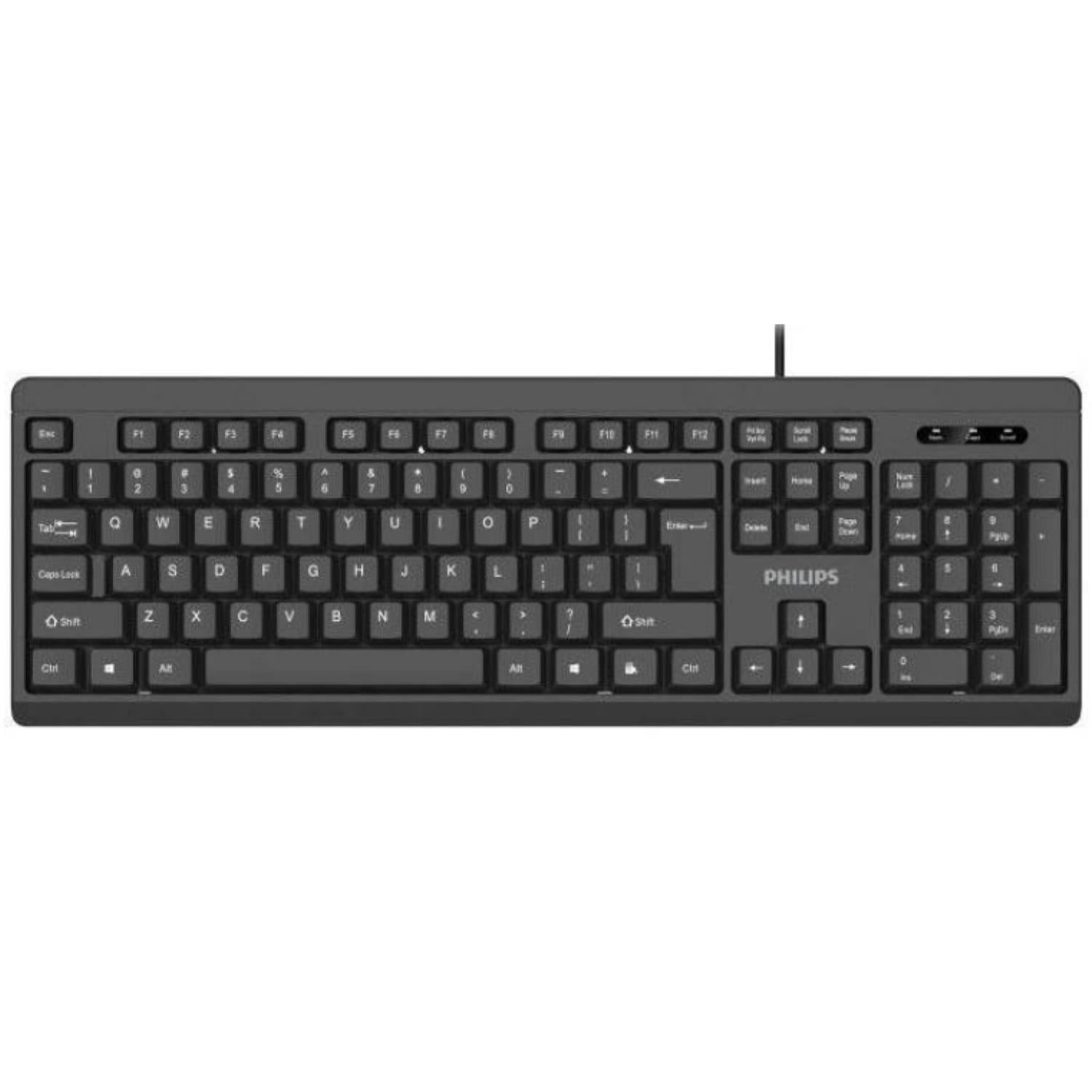 TECLADO ALÁMBRICO PHILIPS MOD SPK6224 | Lider
