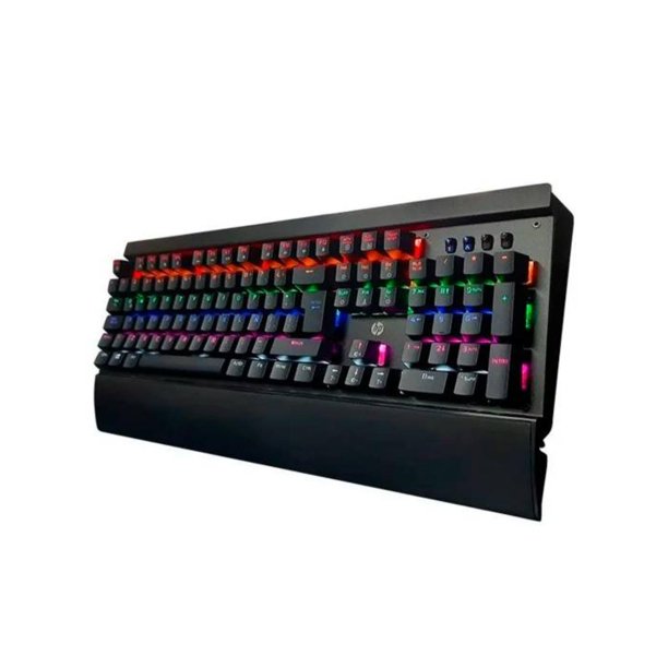 Teclado Gamer Mecanico Usb Rgb Negro Gk500 | Lider