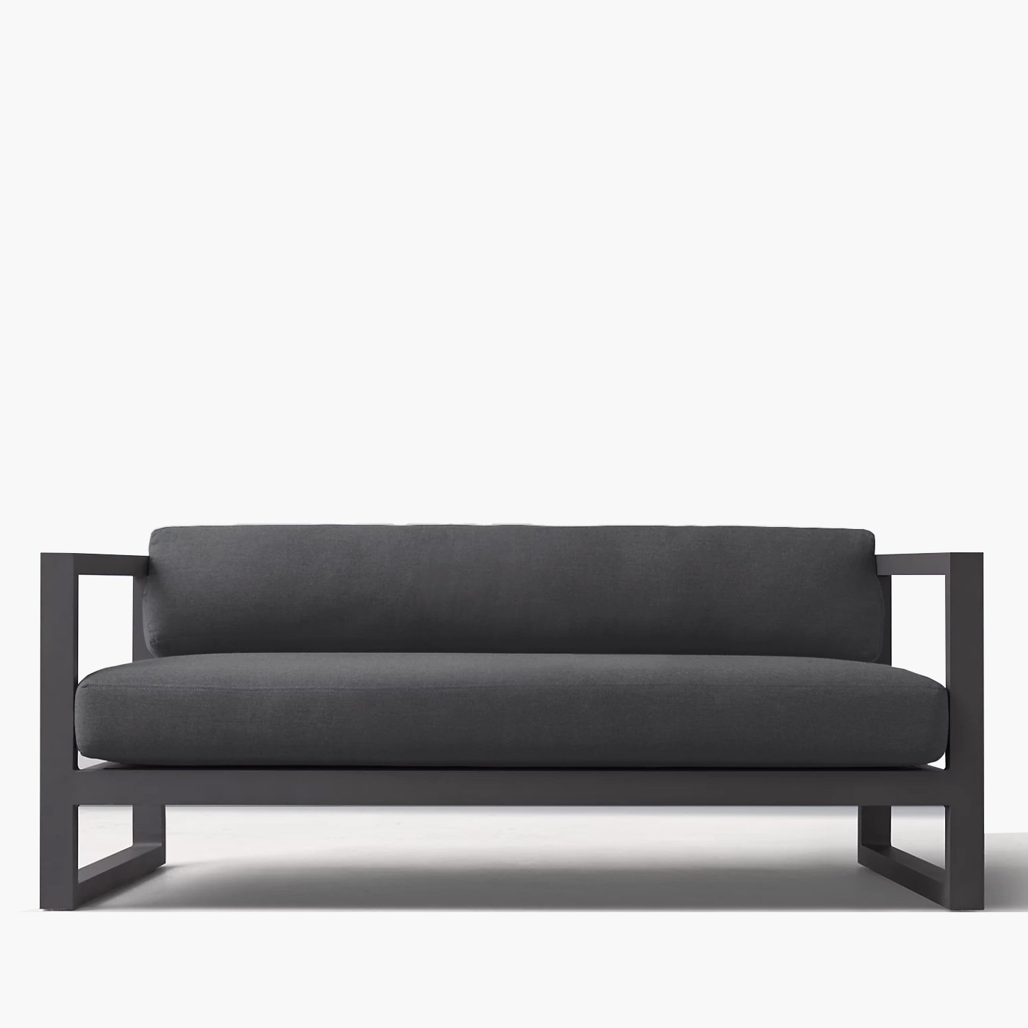 Sofa 2C Terraza Montego LT Gris Oscuro | Lider