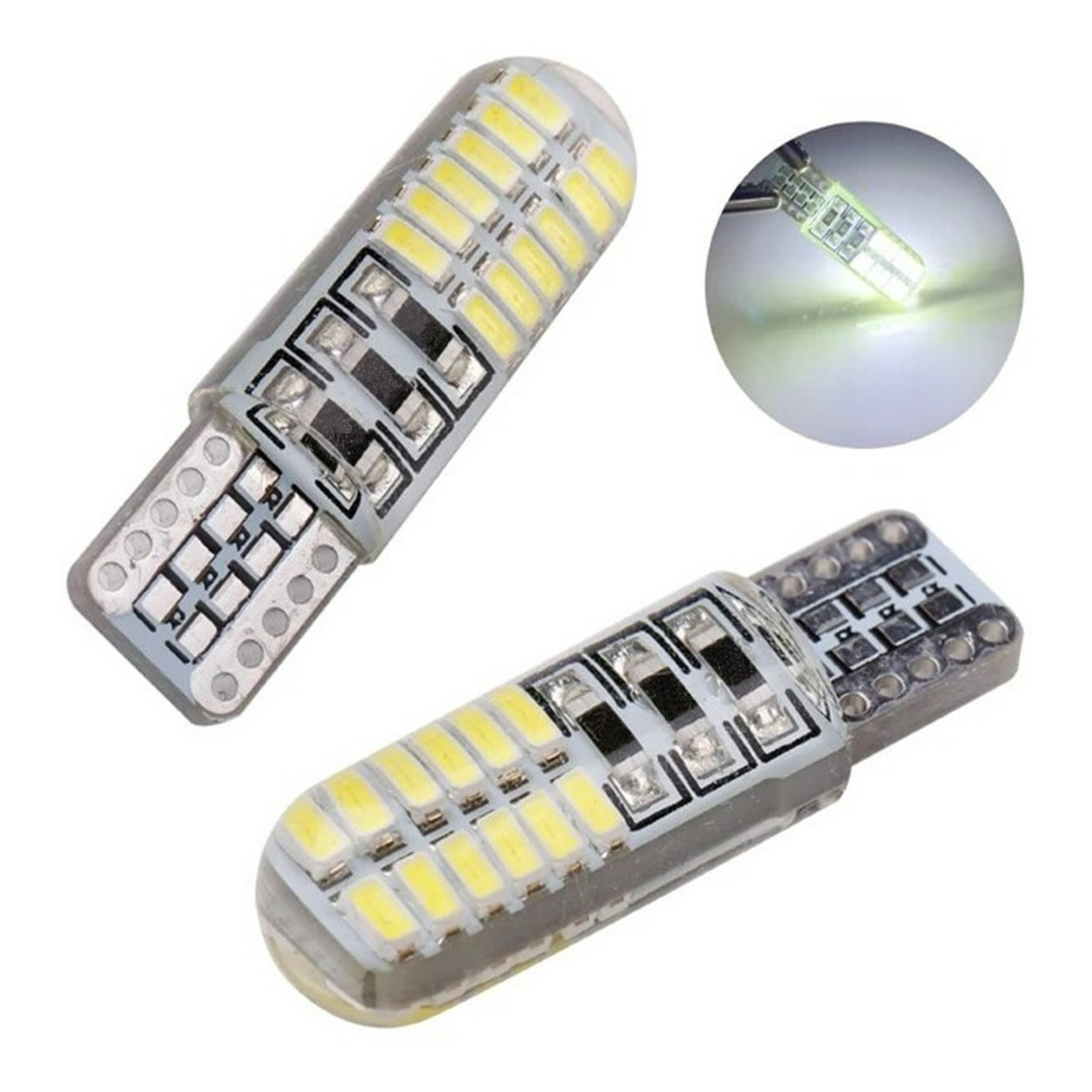Luces Led T10 Cola De Pescado Silicona | Lider