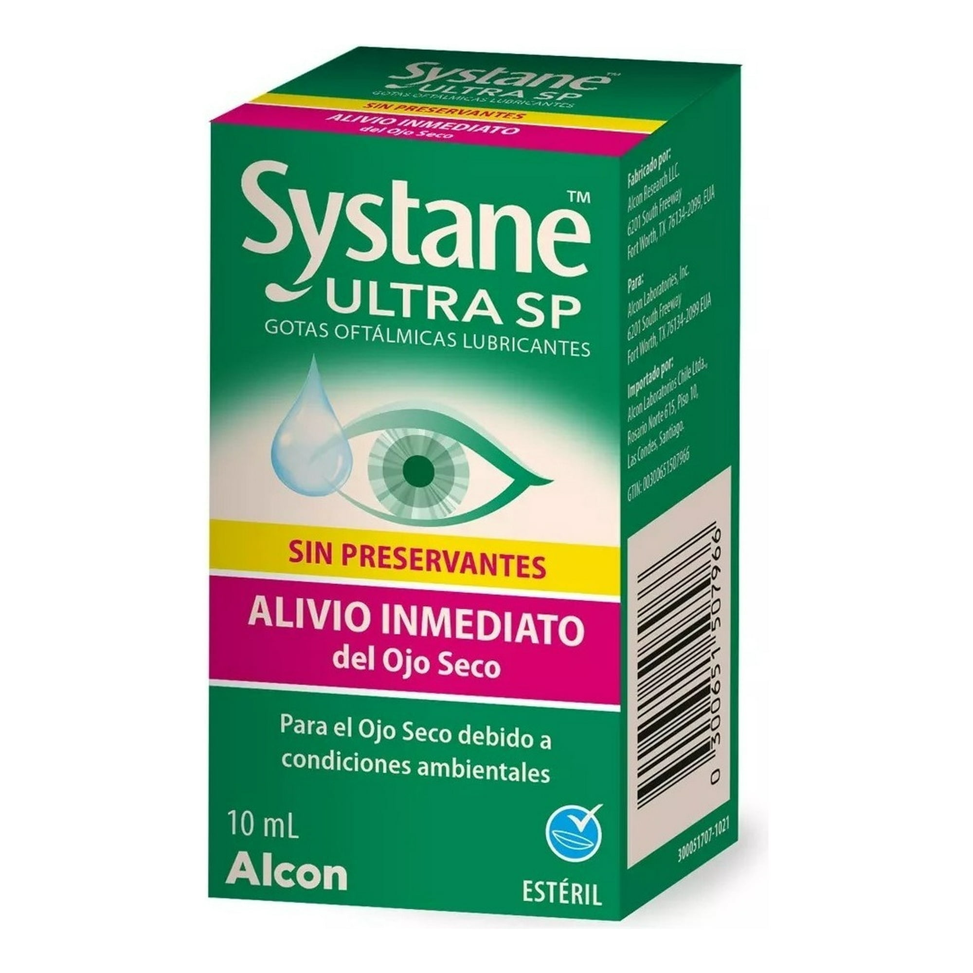 Systane Ultra Sp Sin Preservante 10ml | Lider