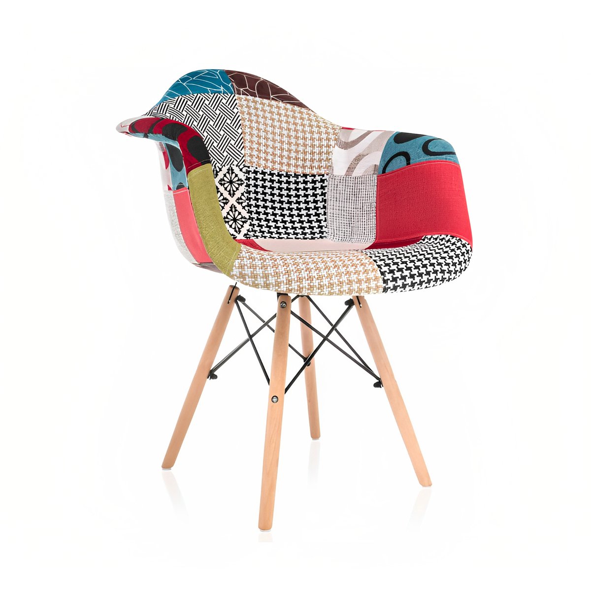 Butaca Sitial Eames Patchwork - Tradicional | Lider