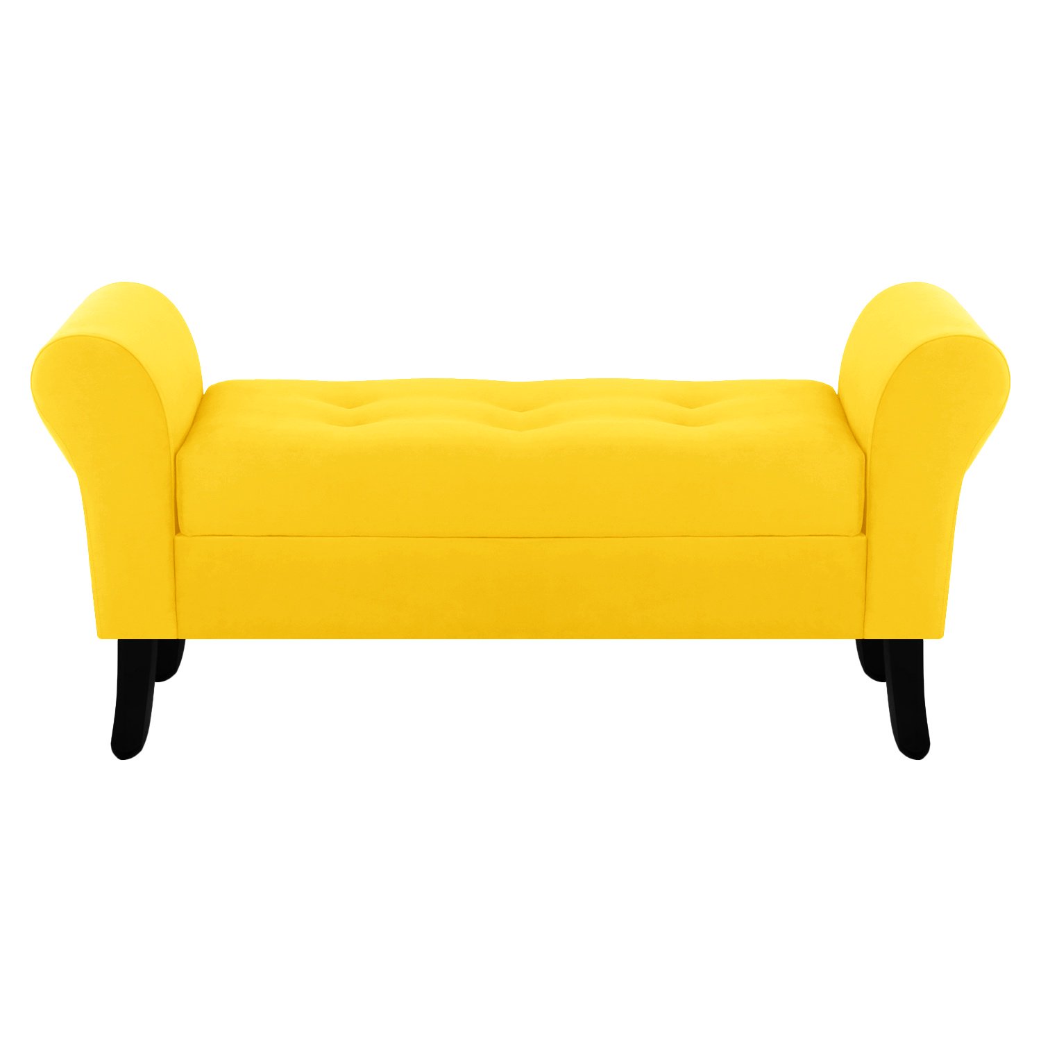 Banqueta Baul Lua 2c Felpa 20 Amarillo | Lider