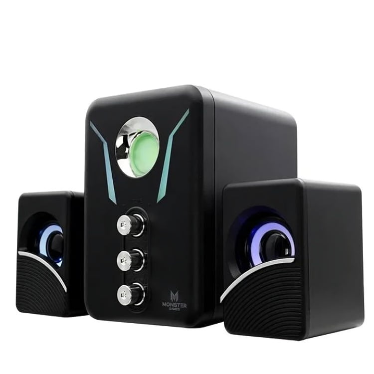 Subwoofer Games Firing 2.1 Sw212 Con Luces | Lider