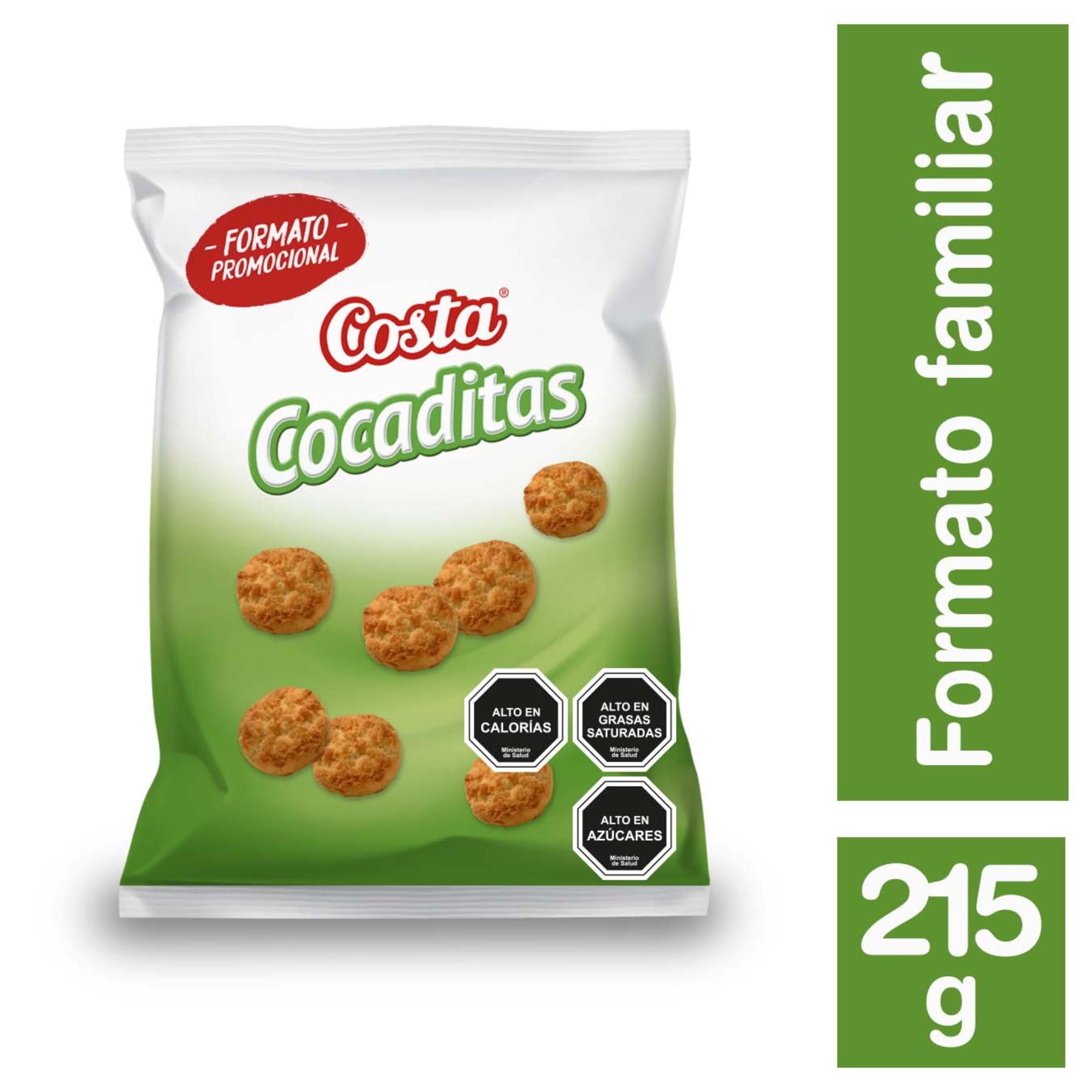 Galleta Mini Cocaditas Familiar, 215 g | Lider