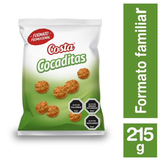 Galleta Mini Cocaditas Familiar, 215 g | Lider