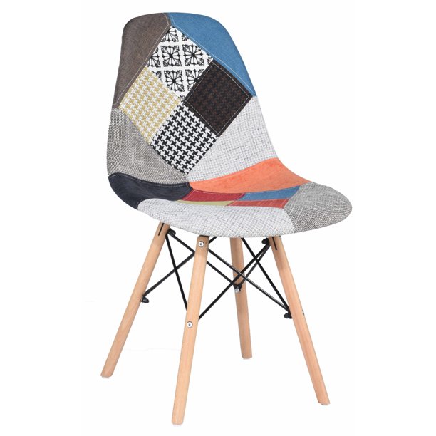 Silla De Comedor Eames Patchwork Tradicional | Lider