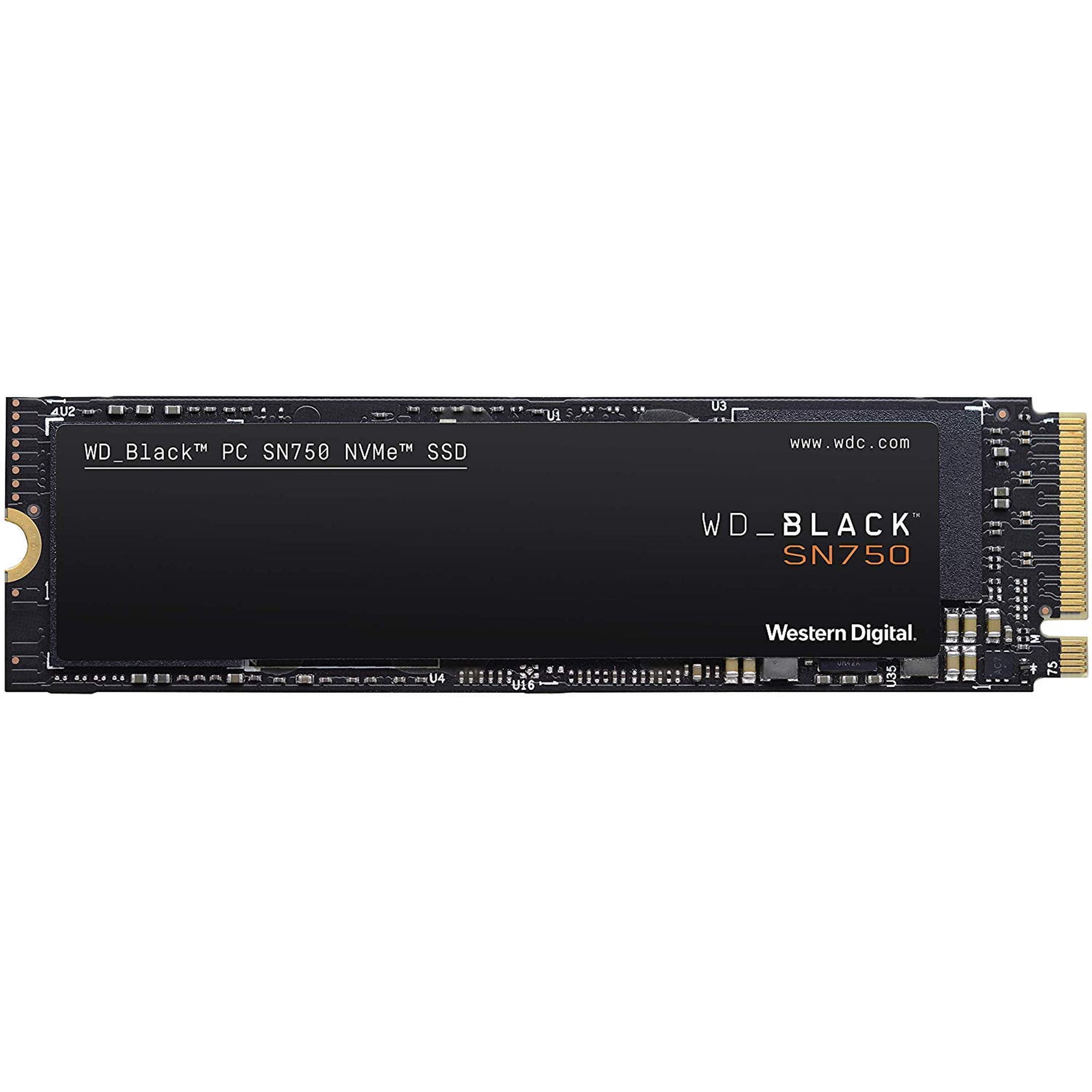 SSD Western Digital WD_BLACK SN750 de 1 TB NVMe Gen3 PCIe M.2 | Lider