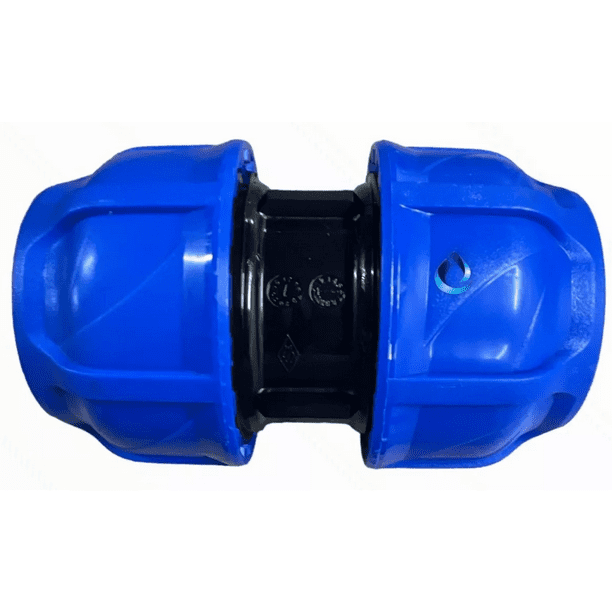 Copla Compresion Hdpe 50mm Plansa Polietileno Manguera | Lider