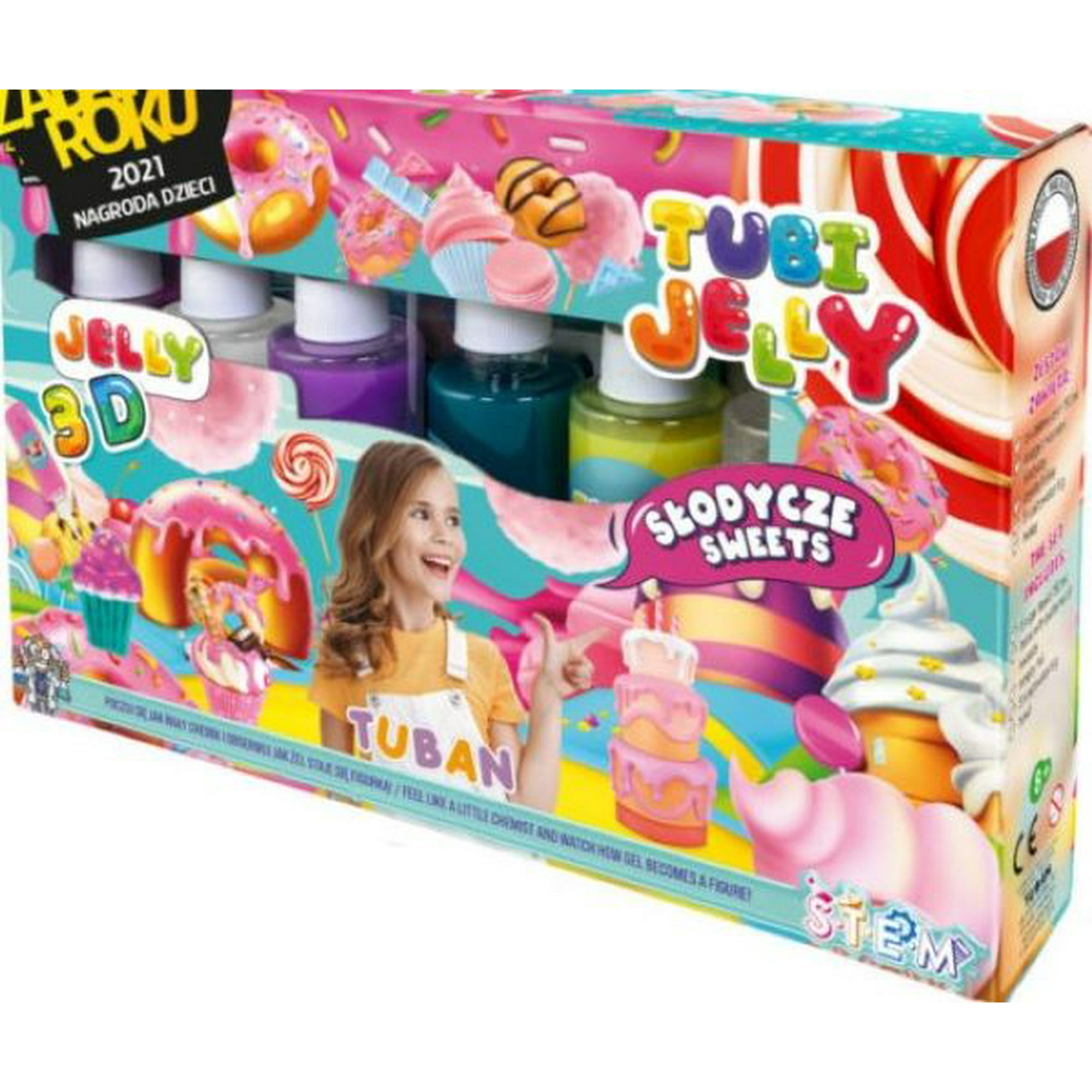 Set Tubi Jelly 6 Colores - Candy | Lider