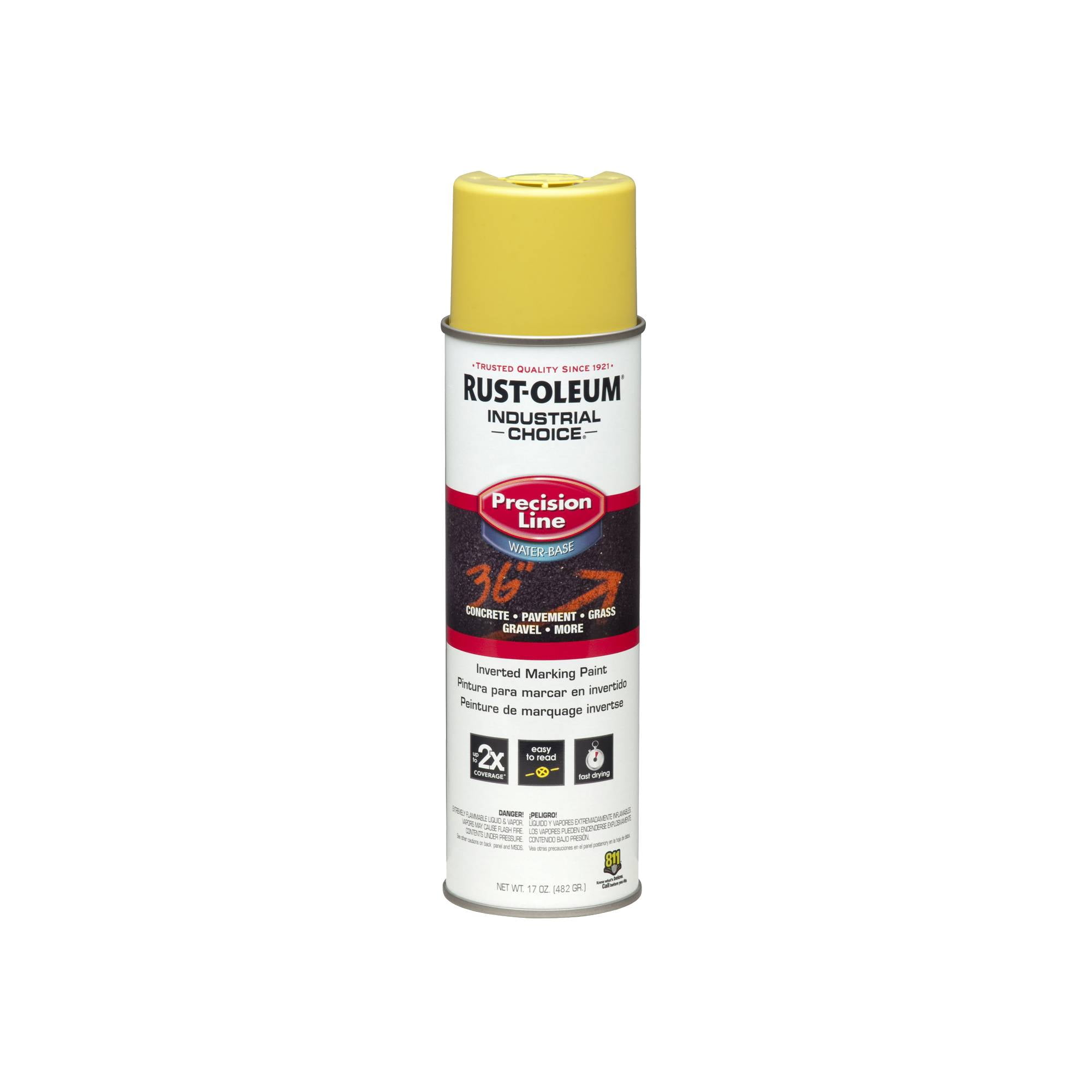 Pintura para demarcación invertida base agua 1800 482grs Amarillo ...
