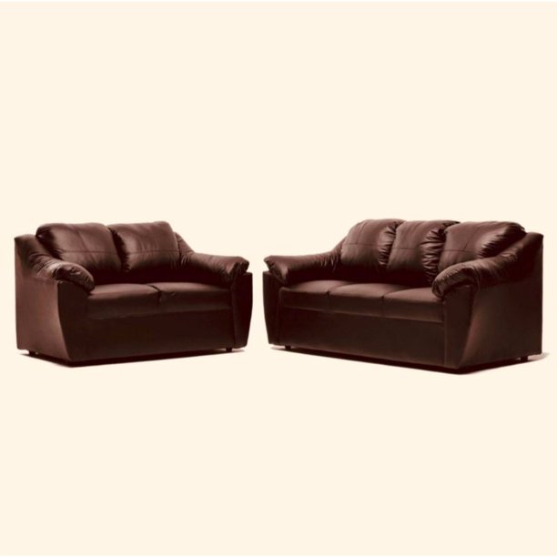 Living Genova Sofá De 3 Y 2 Cuerpos Café | Lider