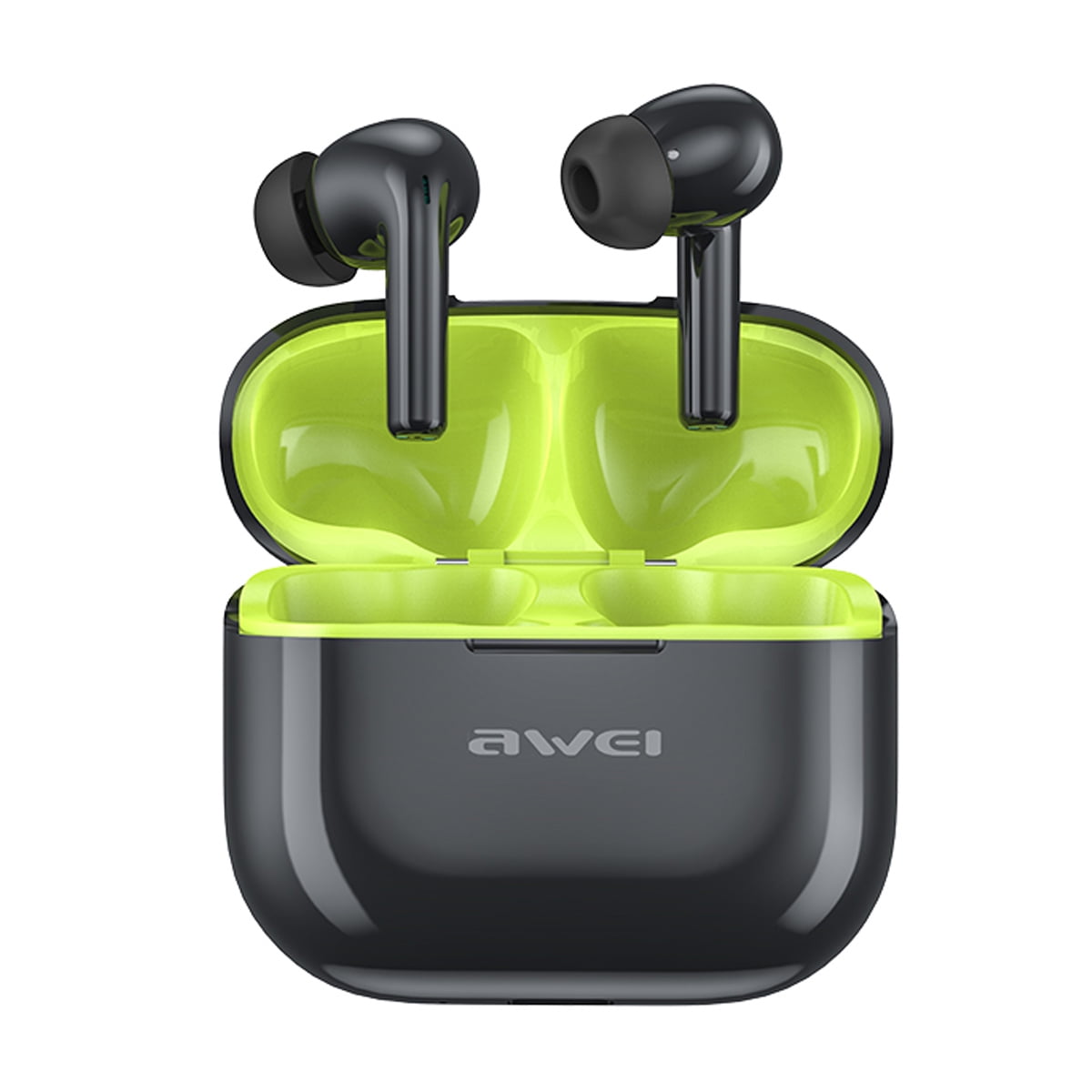 Audifonos Awei T1 Pro TWS In Ear Bluetooth Negro + Verde | Lider