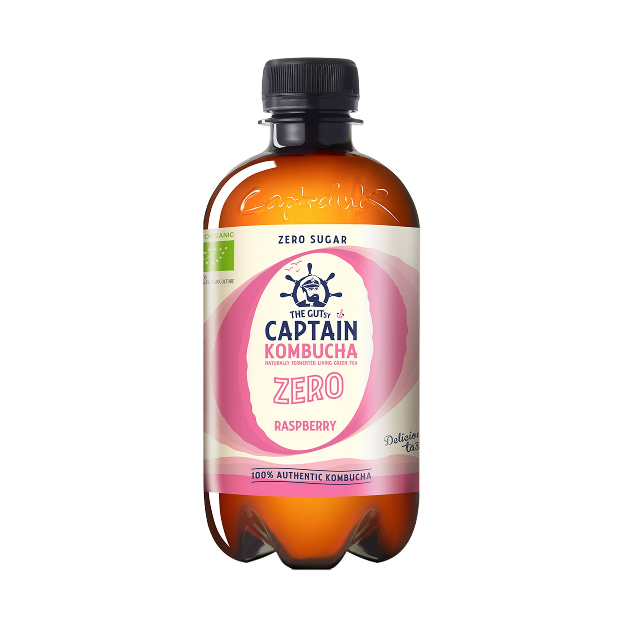 Gutsy Captain Kombucha Frambuesa Zero 1 x 400 ml | Lider