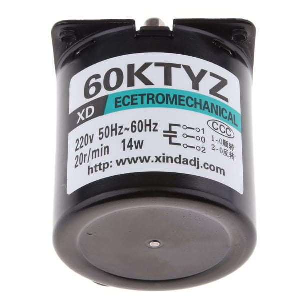 Motor Eléctrico Síncrono 60KTYZ 220V | Lider