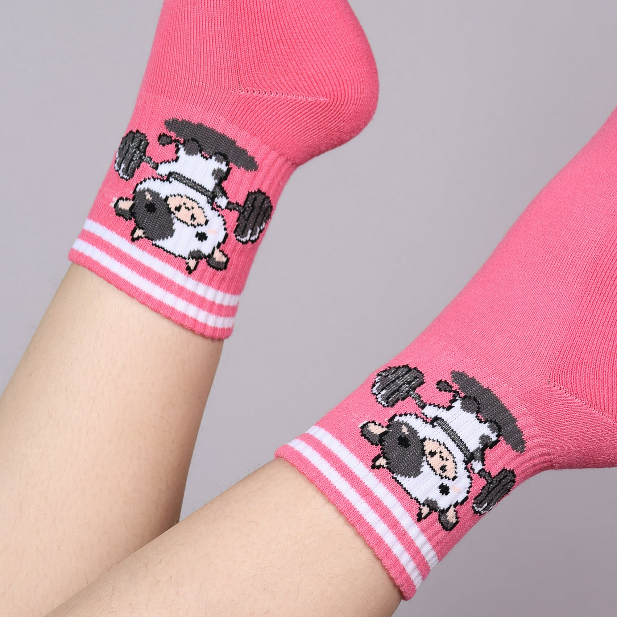 Calceta Mujer Gym Cow - MD14 | Lider