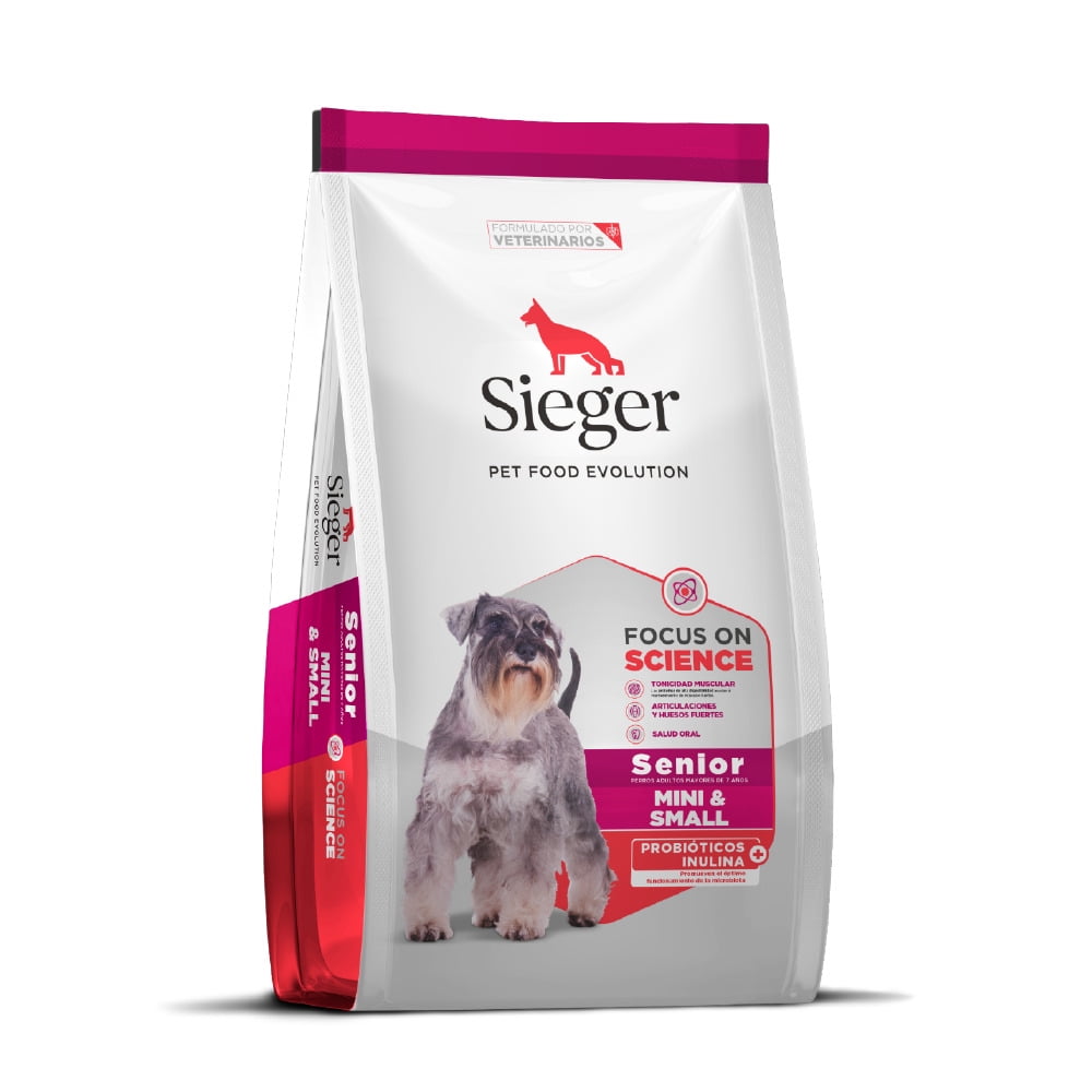 Alimento para perros Senior +7 Mini 12 Kg | Lider