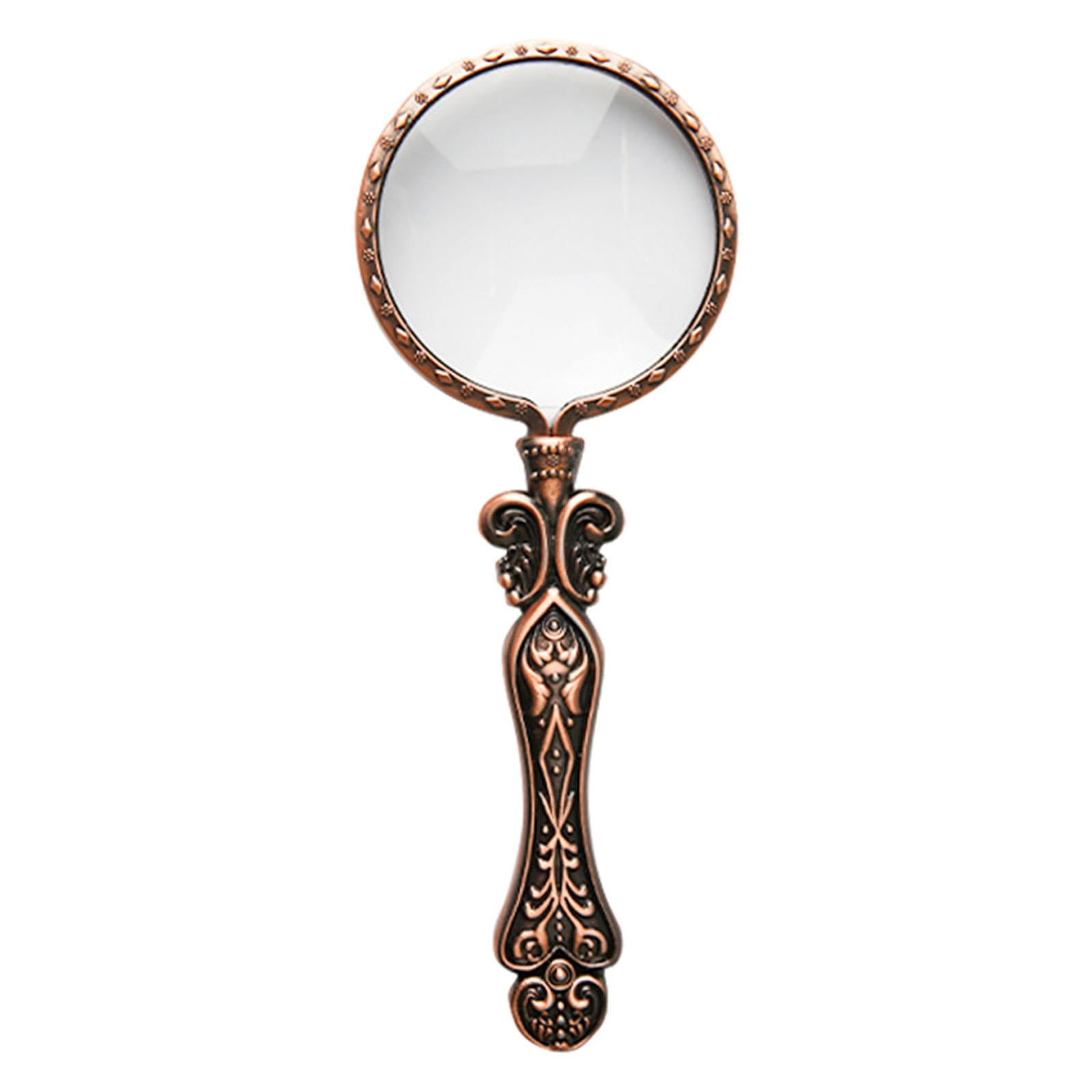 Lupa Tallada De Mano Con Mango Antideslizante En Relieve Para Libro ...