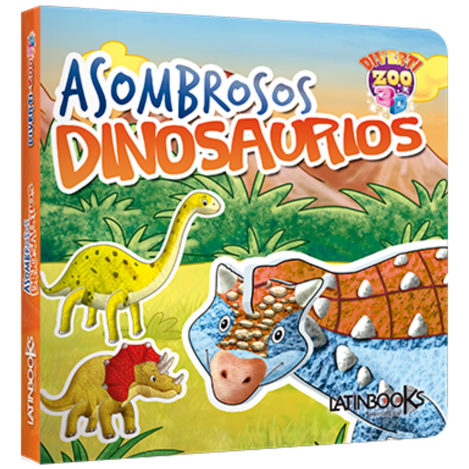 Asombrosos Dinosaurios - Divertizoo 3D blanco | Lider