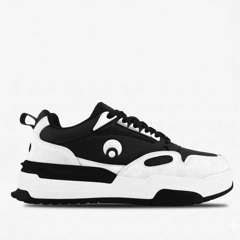 Zapatillas Hombre Osiris Bar Skate Urbano Blanco Negro