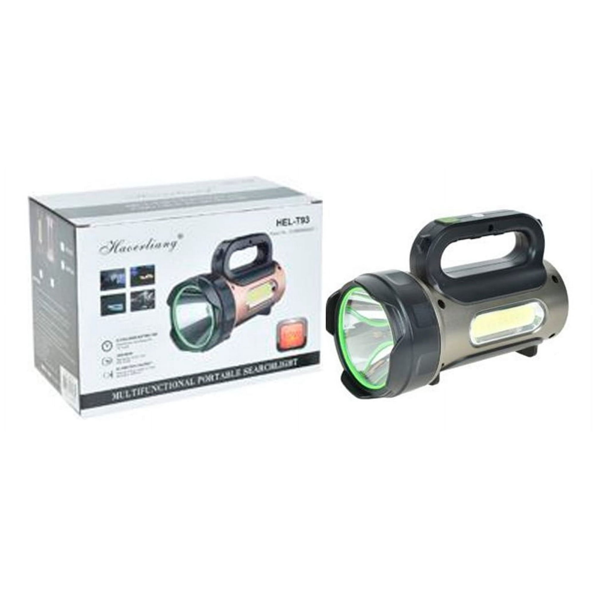 Linterna Camping Recargable Usb Reflector Alta Potencia | Lider